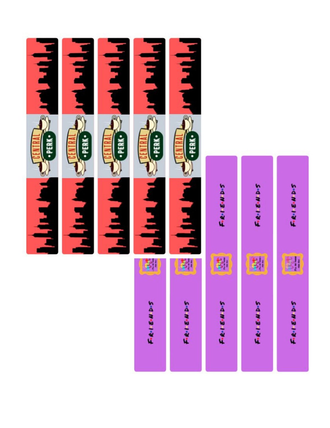 Friends TV Show Party Pack Digital Download | Etsy