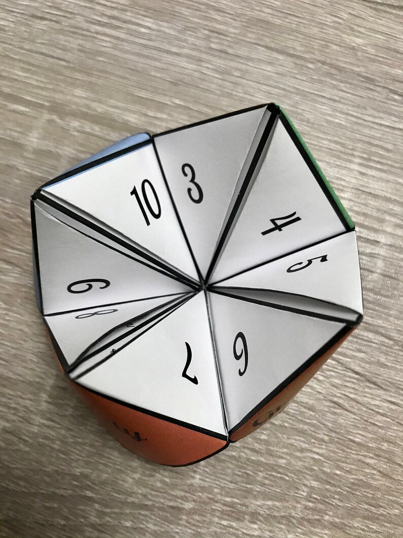 Christmas Movies Cootie Catcher Fortune Teller - Digital Download - Etsy