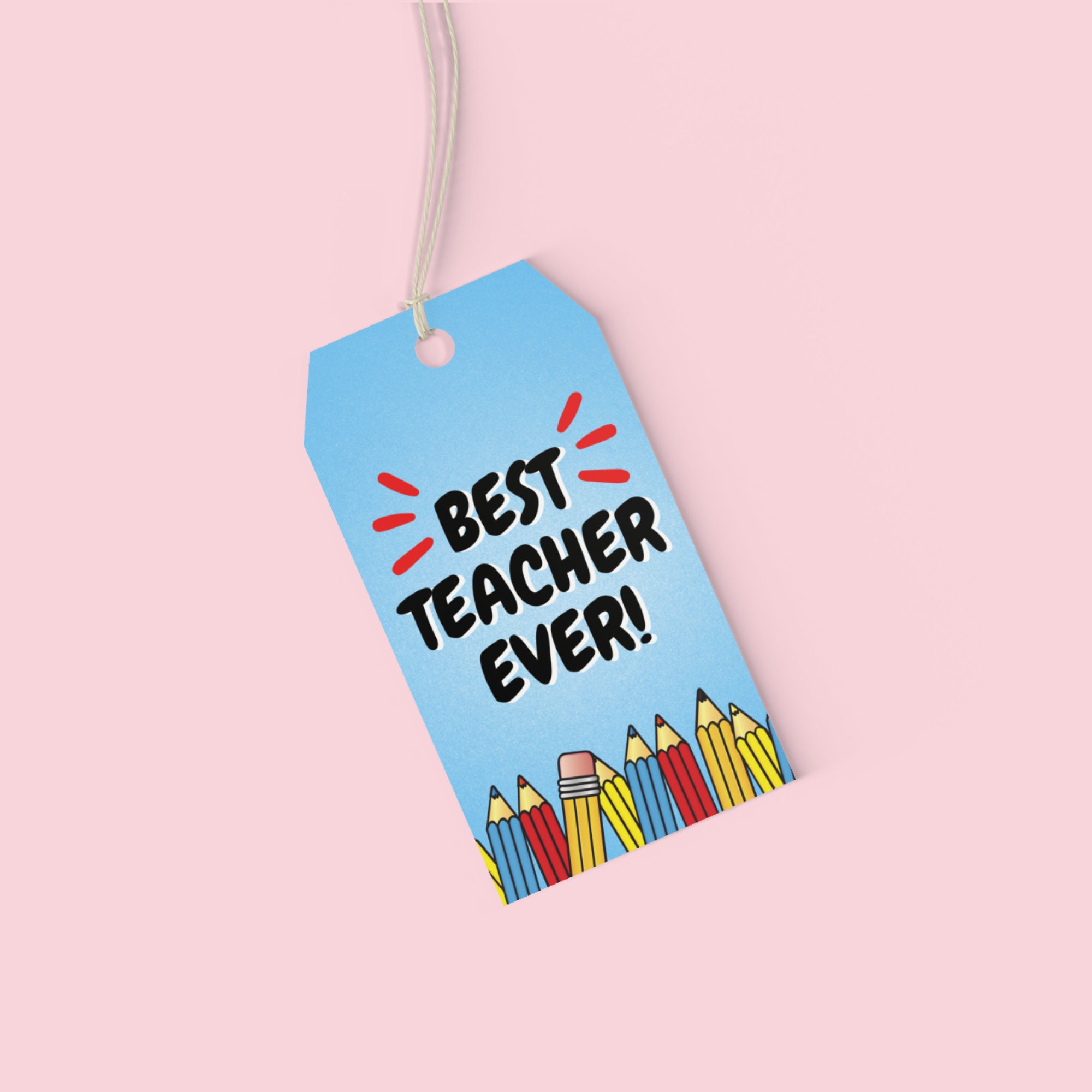 Gift Tags for Teachers, Teacher Gift Tags, Teacher Gift Tag End of Year ...