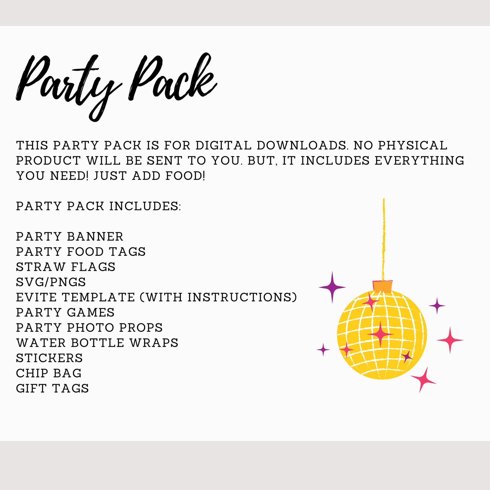 4th of July Party Pack, 4th of July Party Supplies, 4th of July ...
