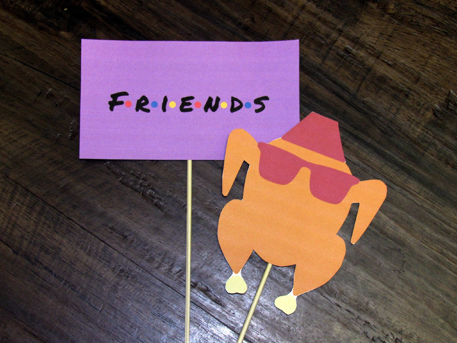 Friends TV Show - Photo Props - Digital Download - Friends Party Theme ...