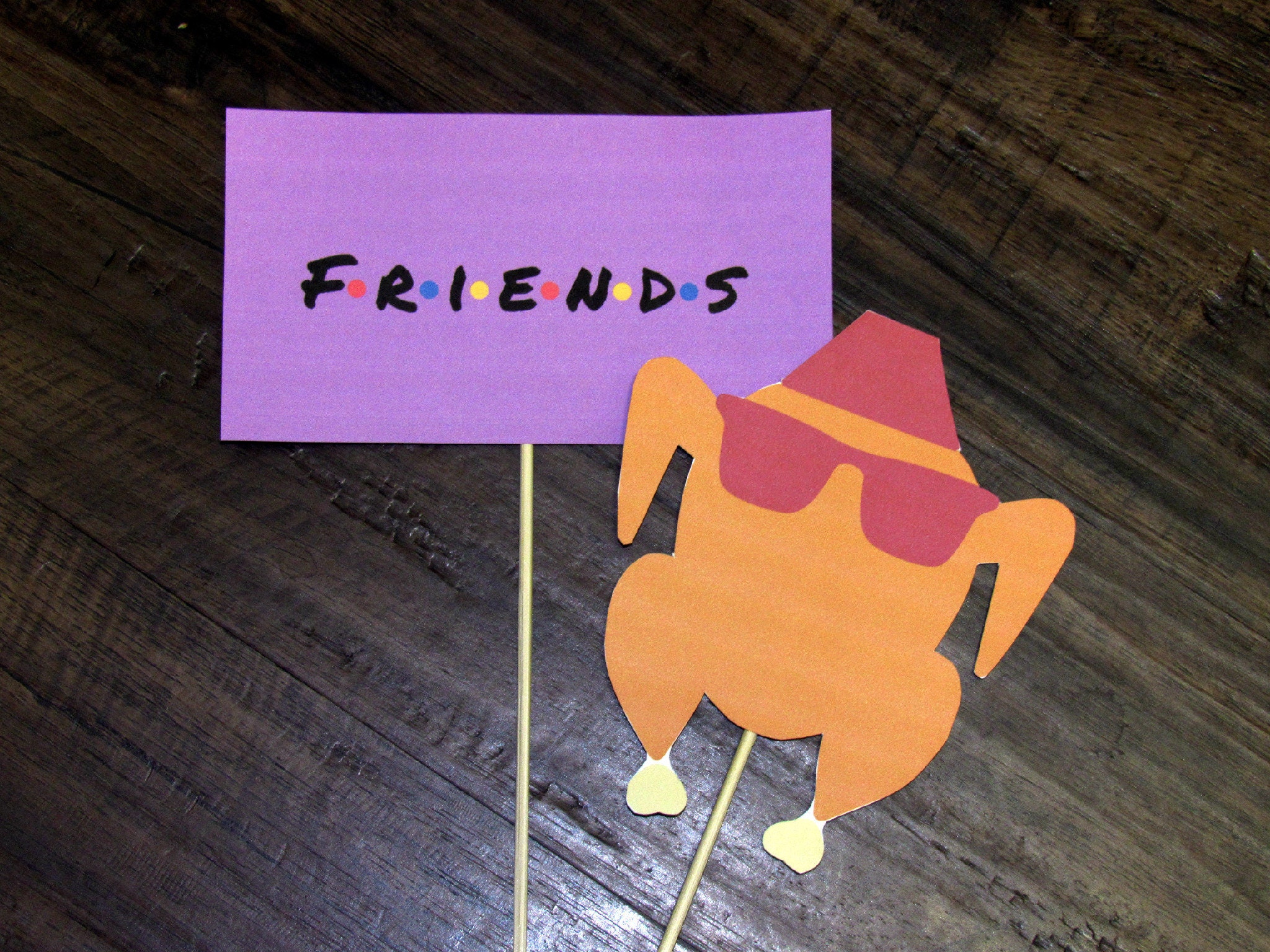 Friends TV Show - Photo Props - Digital Download - Friends Party Theme ...