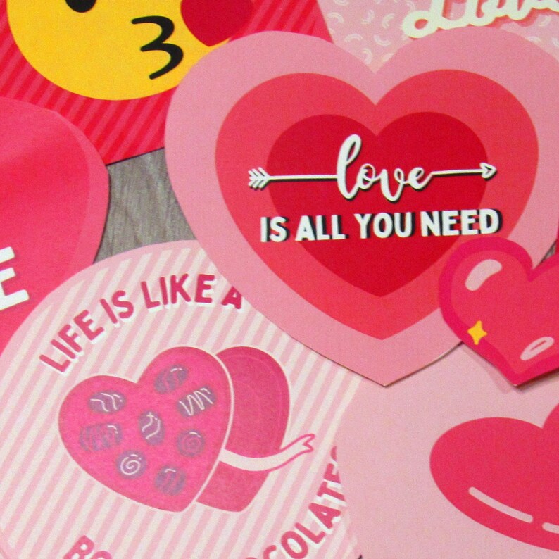 Love Themed Party Photo Props for Photobooth - Printable Photo Props ...