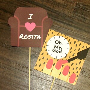 Friends TV Show - Photo Props - Digital Download - Friends Party Theme ...