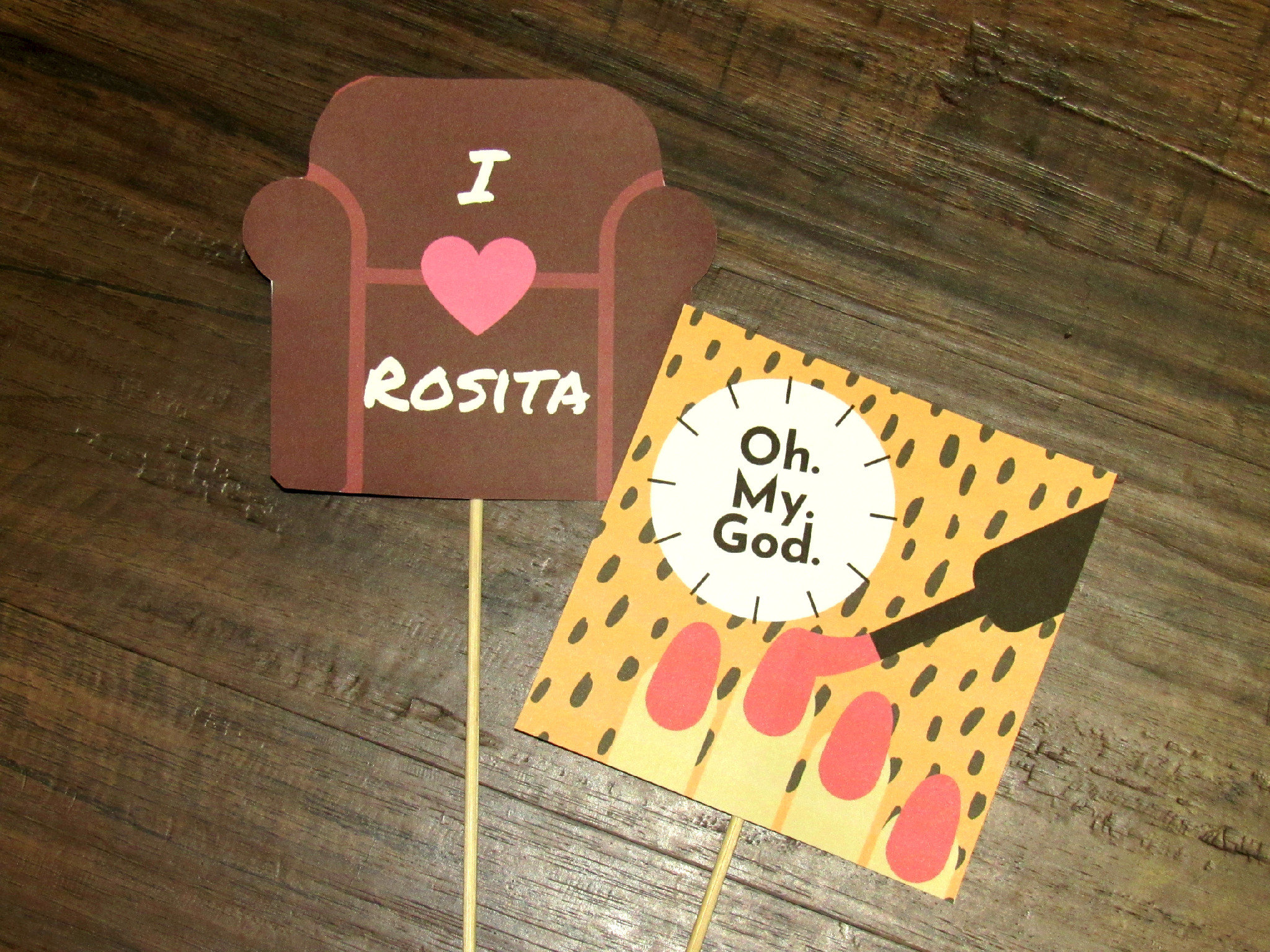 Friends TV Show - Photo Props - Digital Download - Friends Party Theme ...