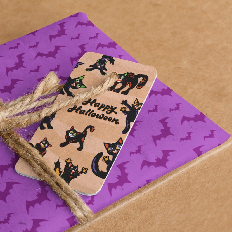 Halloween Tags Printable Halloween Gift Tags Printable - Etsy