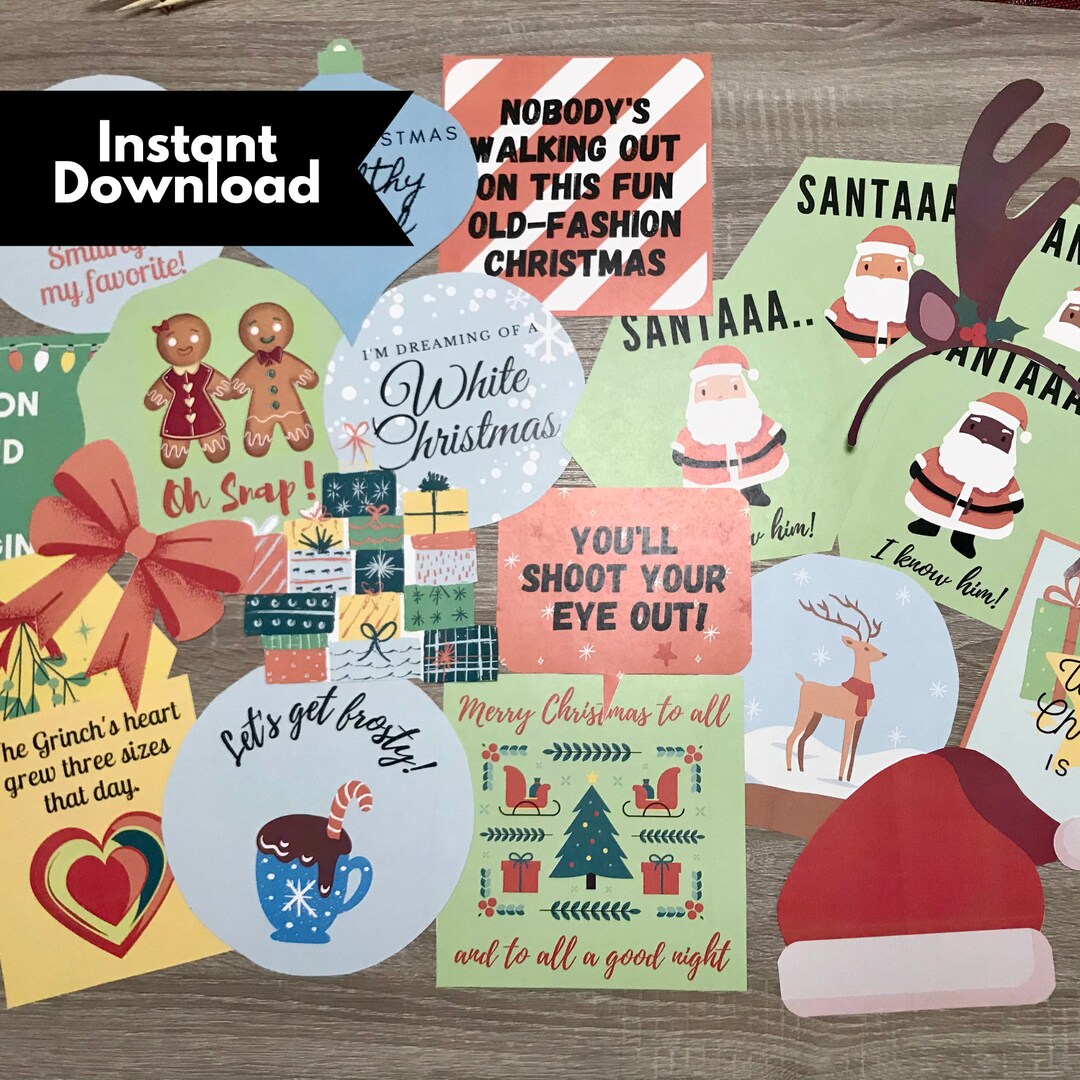 Christmas Movies Photo Props, Christmas Photo Props, National Lampoon's ...