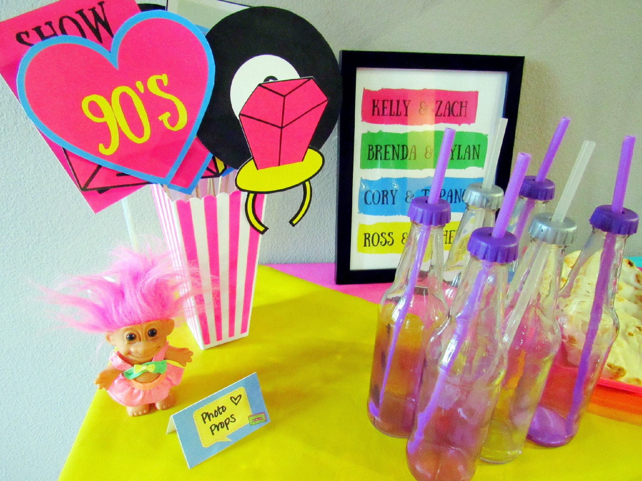90-s-theme-party-photo-props-instant-digital-download-etsy