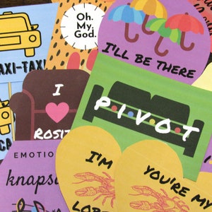 Friends TV Show - Photo Props - Digital Download - Friends Party Theme ...