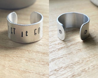 Let It Go Ring | Etsy
