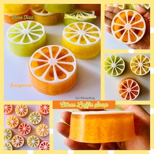 Citrus Luffa Soaps Party Favors Set of 15 - 100/baby Shower/bridal ...