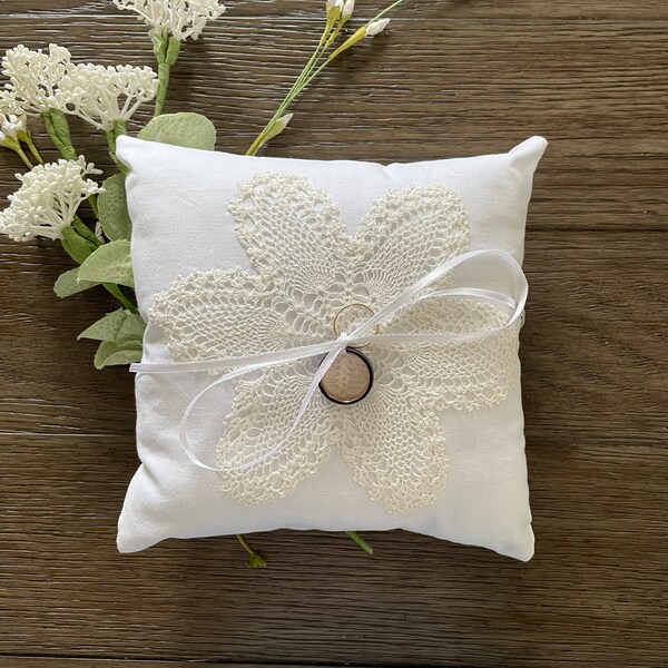 Vintage Ring Pillow - Etsy