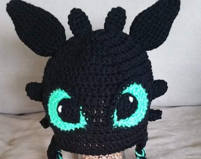Toothless the Dragon Hat How to Train Your Dragon Baby - Etsy Canada