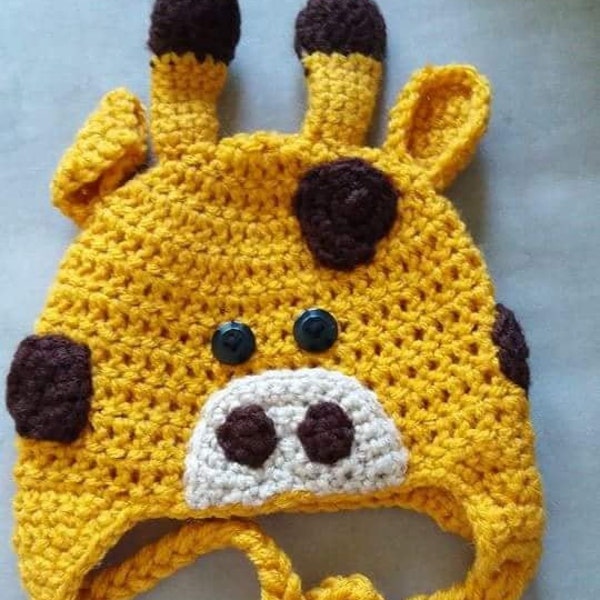 Giraffe Hat - Etsy