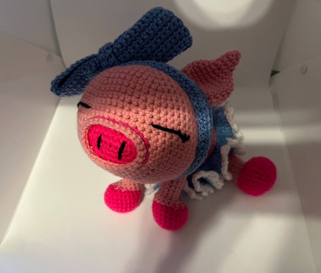 Pretty Pink Piggy Stuffy/ Piggy Plush Toy - Etsy