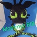 Crochet Toothless INSPIRED Beanie/ Knit Toothless Hat/ Knit Dragon Hat ...