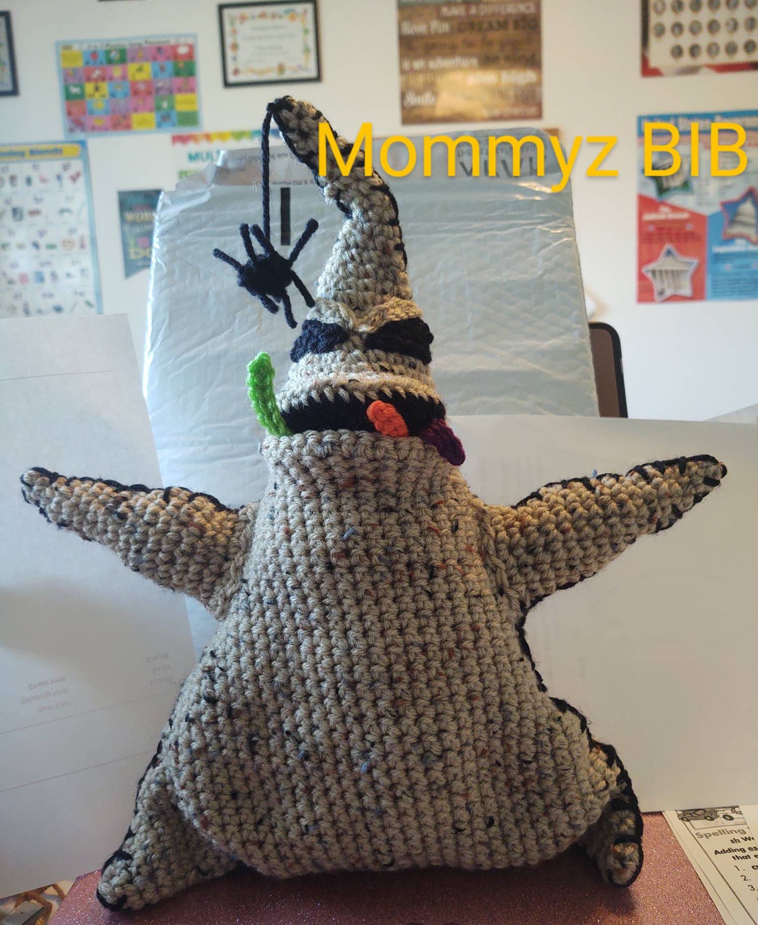 Crocheted Oogie Boogie Plush Toy / Ooogie Boogie / Plush Toy / - Etsy