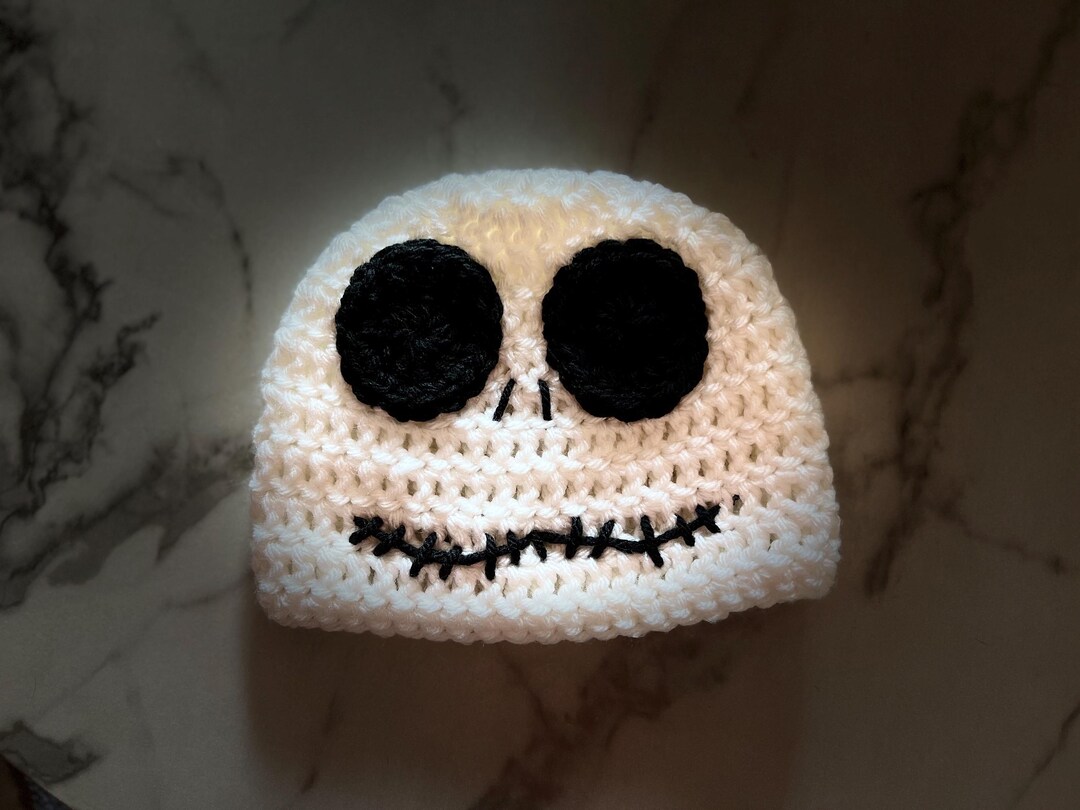 Skeleton Beanie Hat - Etsy