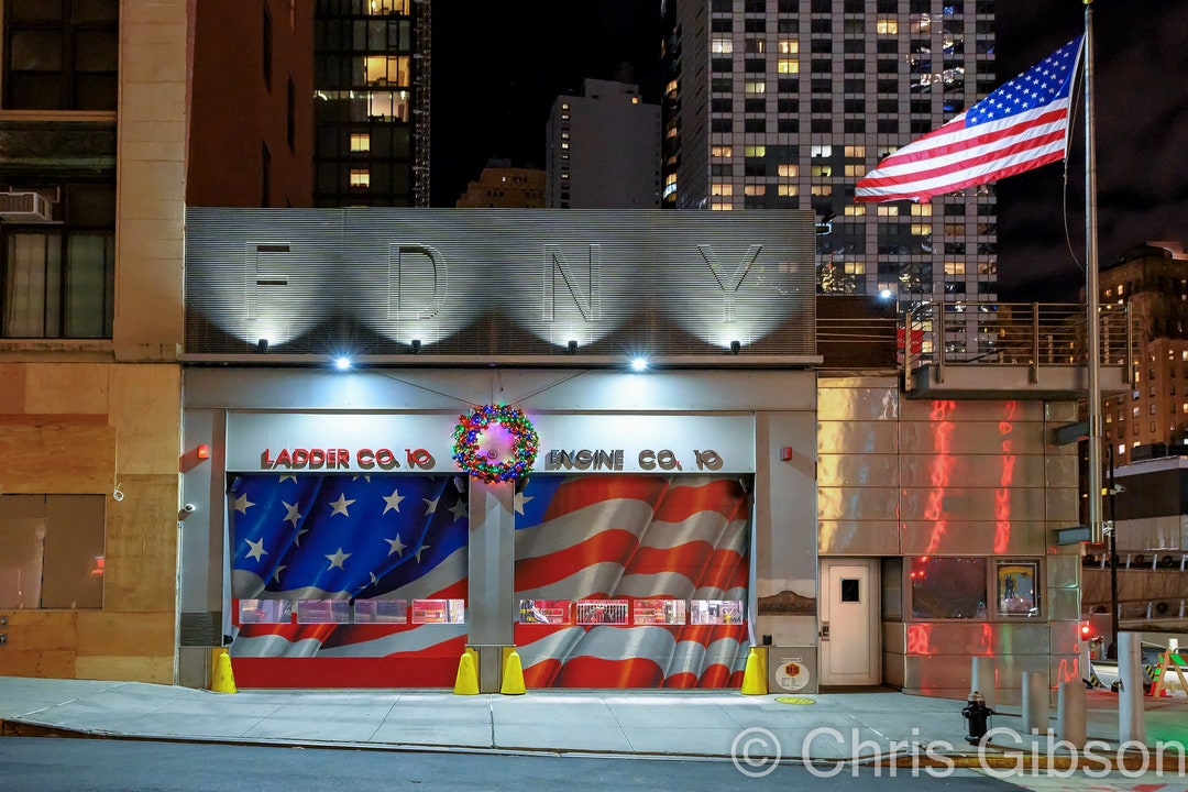 FDNY Ten House, New York, NY - Etsy