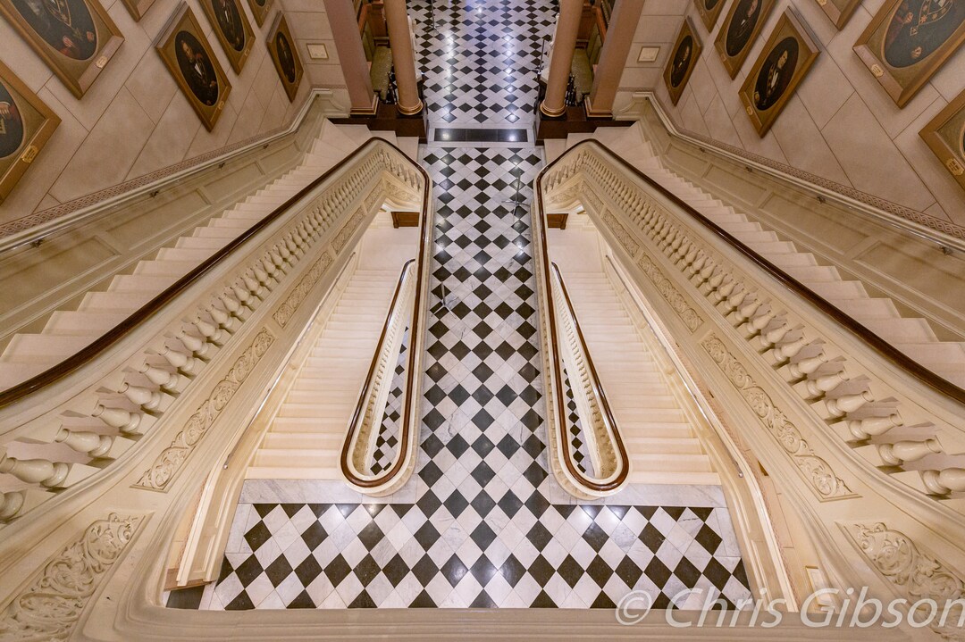 Masonic Temple Staircase, Philadelphia, PA - Etsy