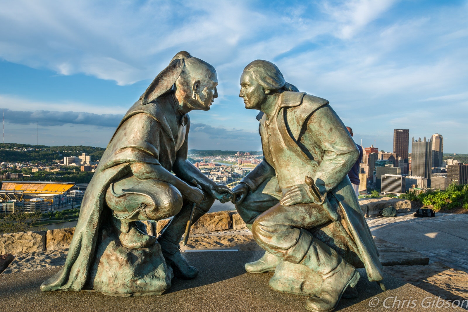 George Washington & Guyasuta, Pittsburgh, PA - Etsy