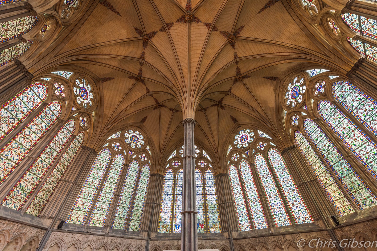 Salisbury Cathedral Chapter House Interior