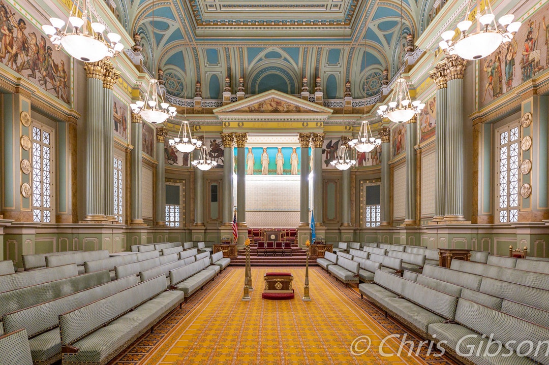 Corinthian Hall, Masonic Temple, Philadelphia, PA - Etsy