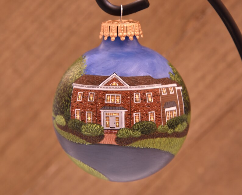 Ornaments of Homes Your House Custom House Custom House - Etsy