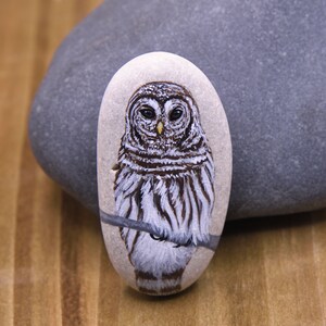 Fox Rock, Painted Red Fox Rock, Fox Stone, Fox Painting Custom ...