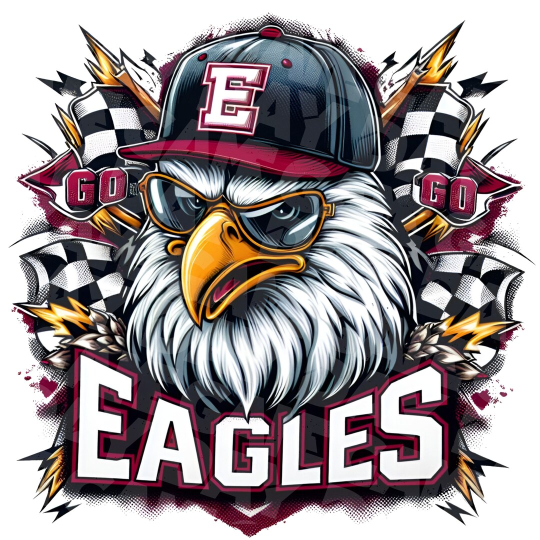 Go Eagles Png Eagles Cheer PNG Eagles Mascot Design L Eagles Spirit PNG ...