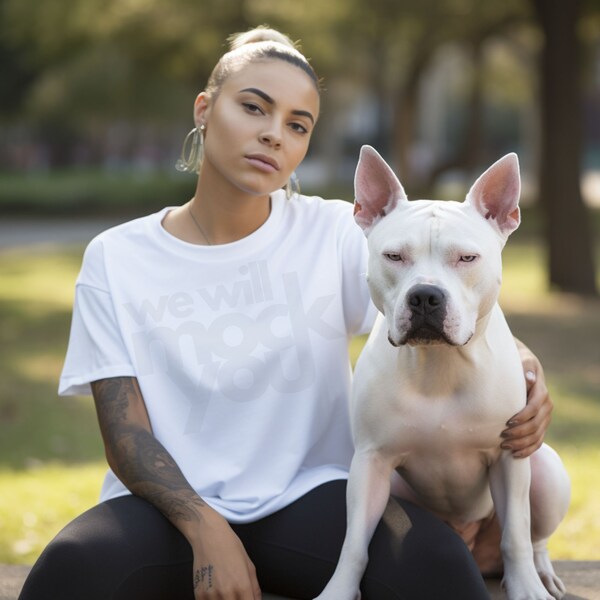 Female Model and Dog - Etsy