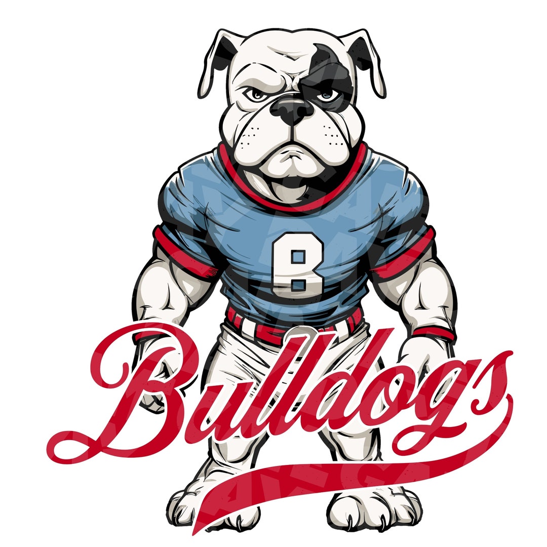 Bulldogs Mascot Png Bulldog Standing Png L Bulldogs Shirt PNG Bulldogs ...