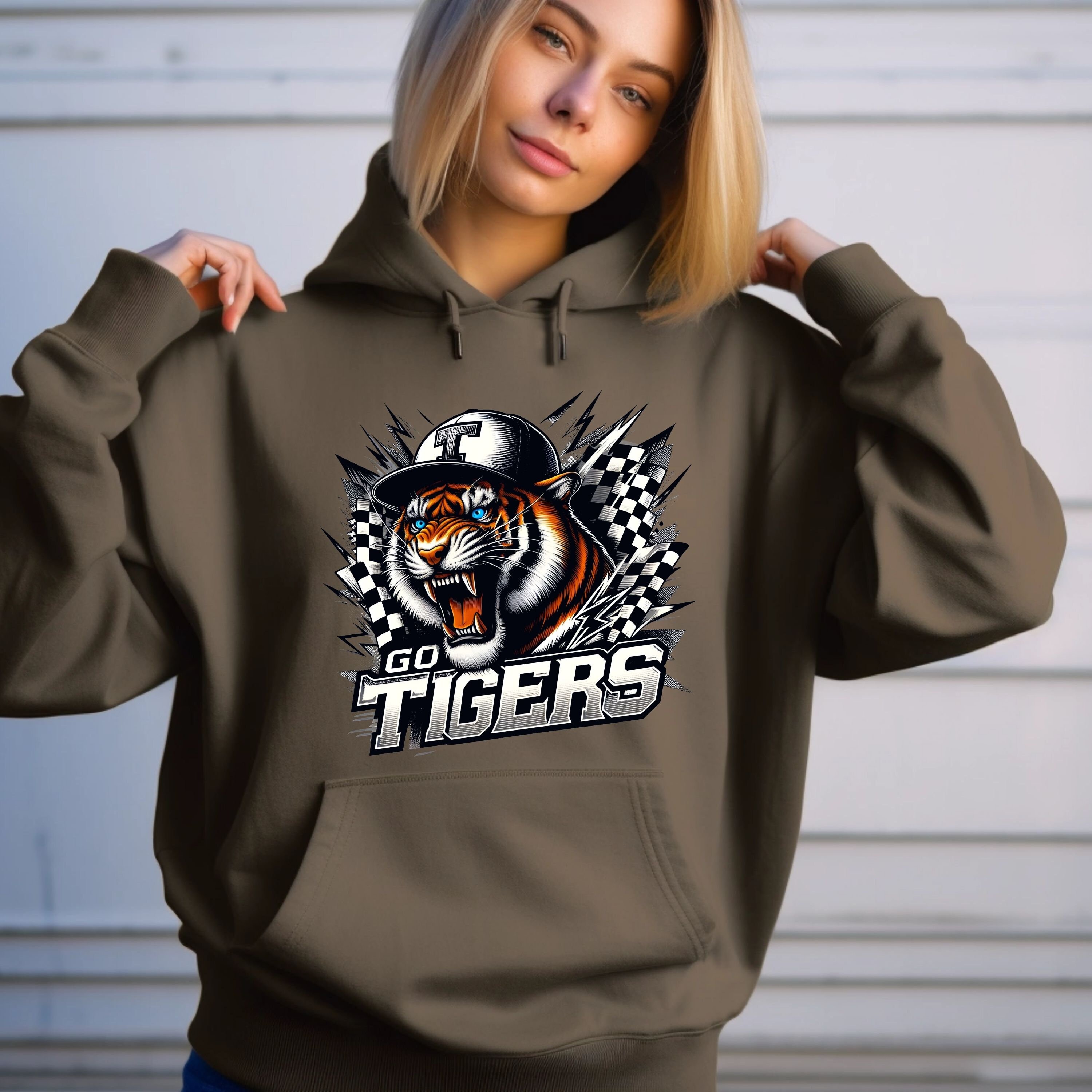 Go Tigers Png Tiger Cheer PNG Tiger Mascot Design L Tiger Spirit PNG ...