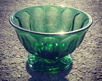 Emerald green bowl | Etsy