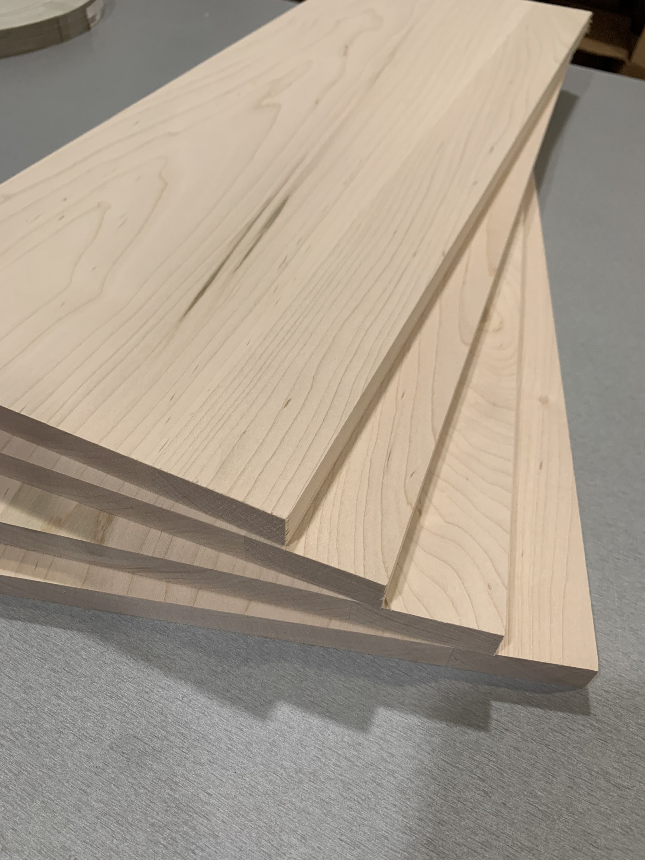 Soft Maple Lumber: Sanded Wood Panels (9x24x5/8) - Etsy