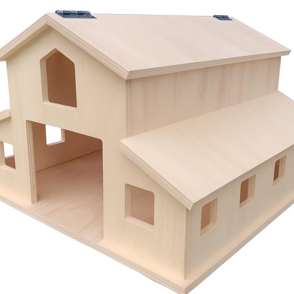 Wooden Toy Barns - Etsy