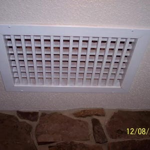 Custom Made to Your Size Large TRIMMED WOOD Floor Grate Wall Register ...