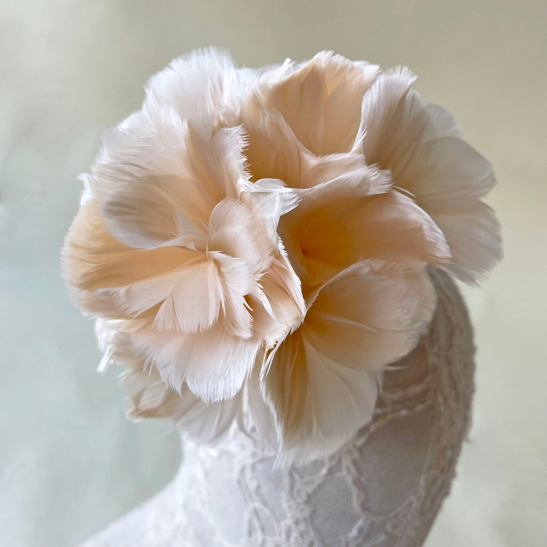 Handcraft Goose Feathers Flower for Hat Millinery Fascinators Crafts ...