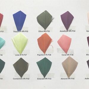 Feather Flower Bouquet Faux Flowers Embellishment Millinery Feathers ...