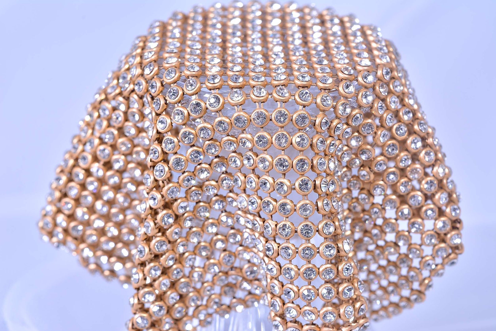 Sparkling Rhinestone Sheet Fabric Diamante Wrap Ribbon Crystal - Etsy