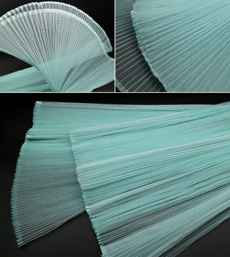 Chiffon Organ Pleated Lace Fabric Folded Fringe Trimming for Girl Skirt ...