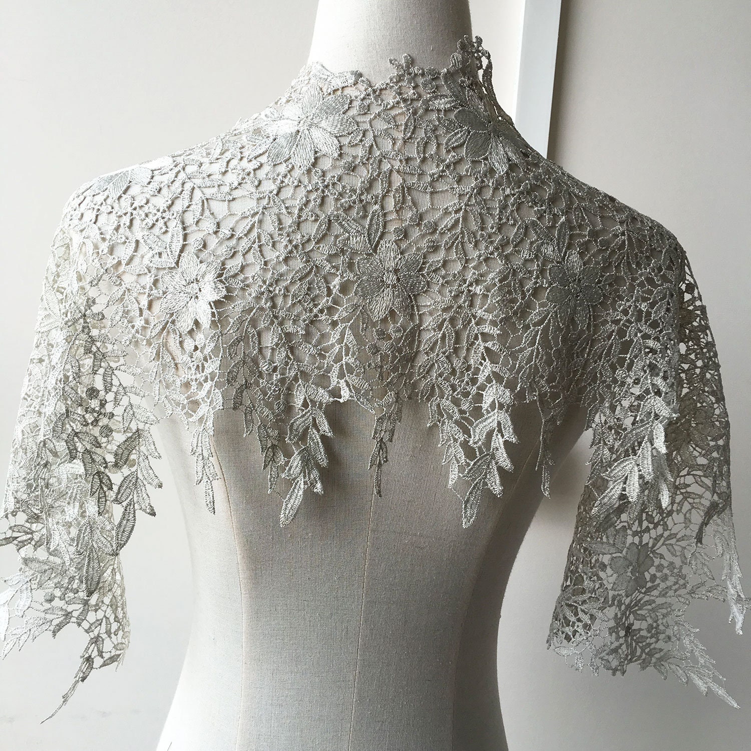 Gold Lace Trim Embroidered Corded Lace Edging Trimmings Lace | Etsy