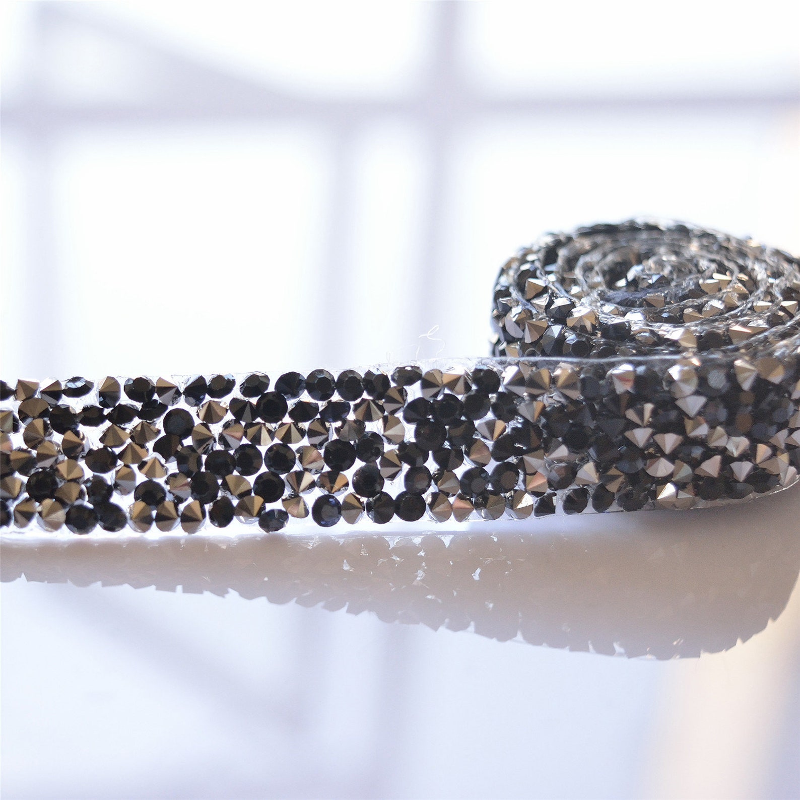 Rhinestone Wrap Ribbon Bling Colorful Banding Trims Accent for - Etsy