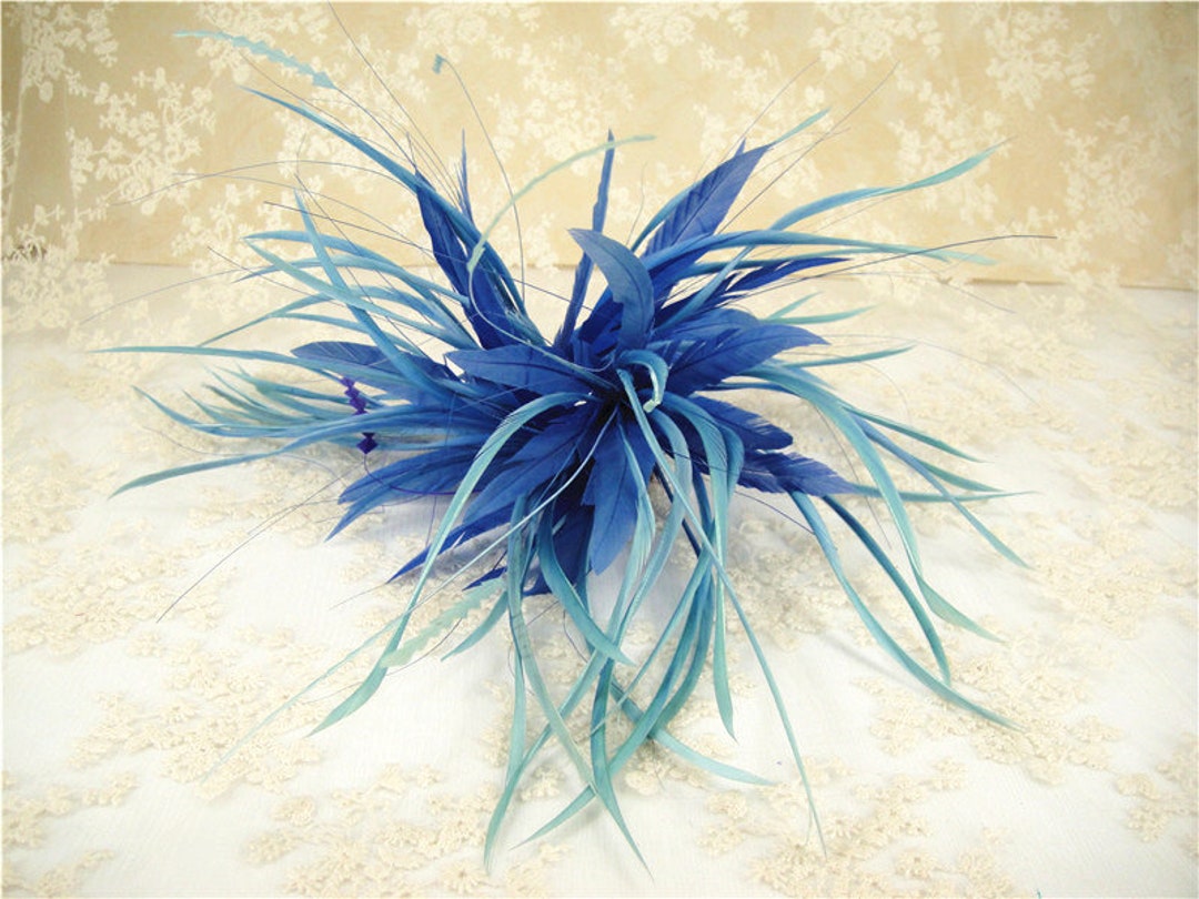 Handmade Goose Feather Flower Mount Bouquet Dyed Faux Flowers - Etsy