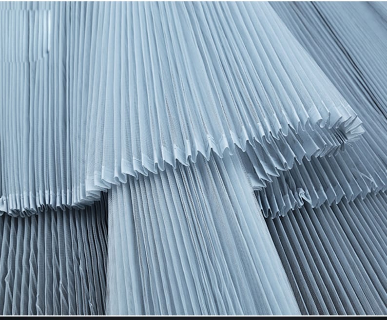 Chiffon Organ Pleated Lace Fabric Folded Fringe Trimming for - Etsy