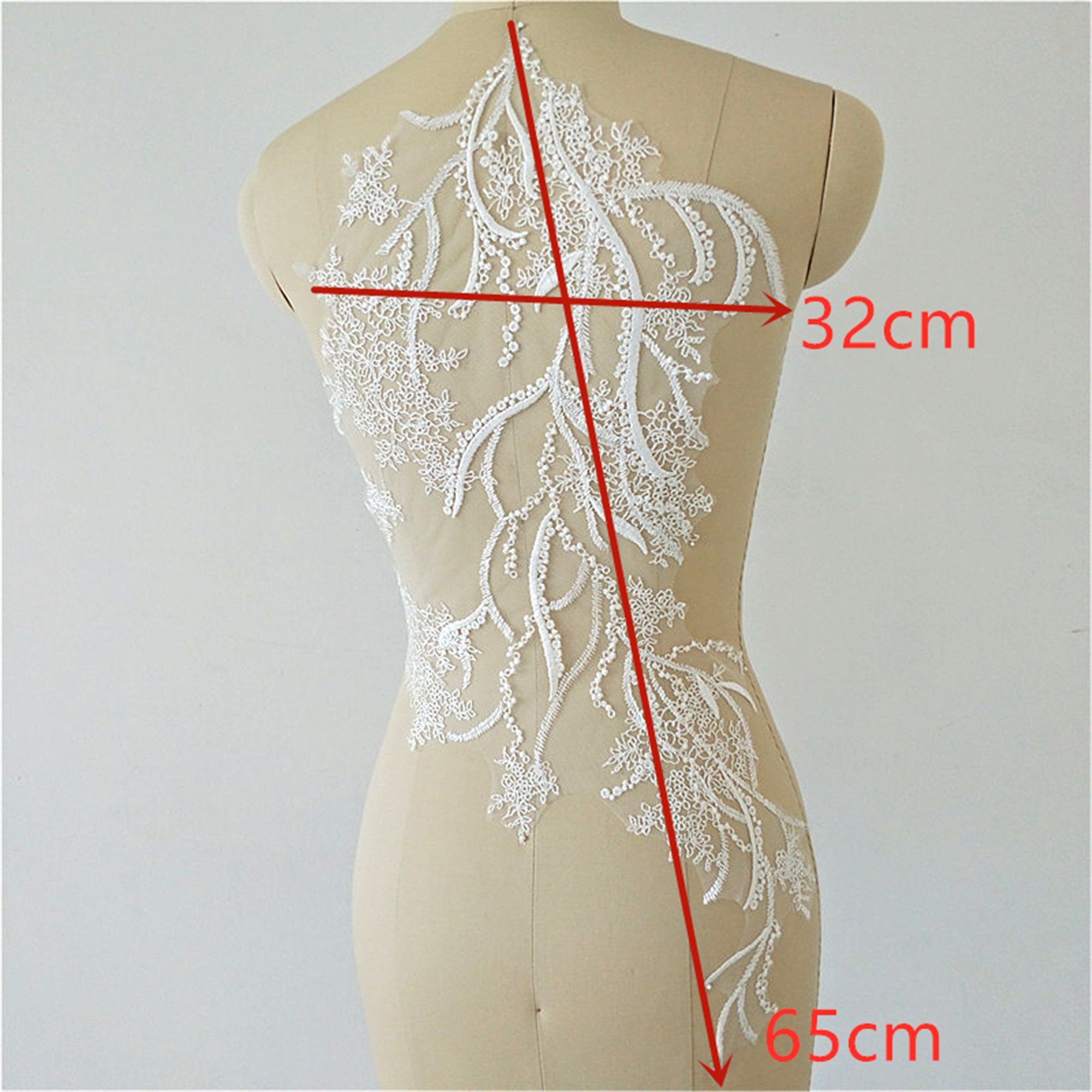 Bodice Lace Appliques Floral Embroidery Lace Patch Sewing on - Etsy