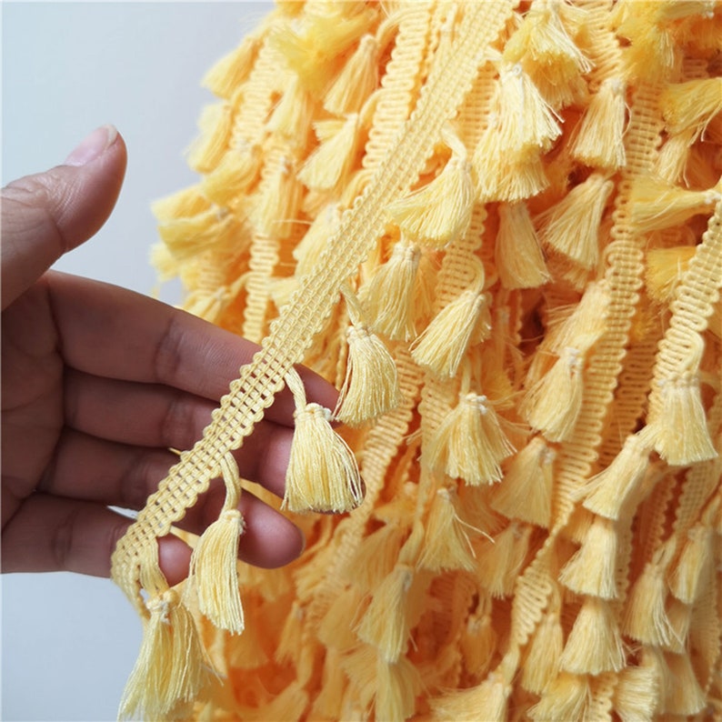Bohemian Fringe Tassel Trim Webbing Ribbon Trims Ethnic Style - Etsy