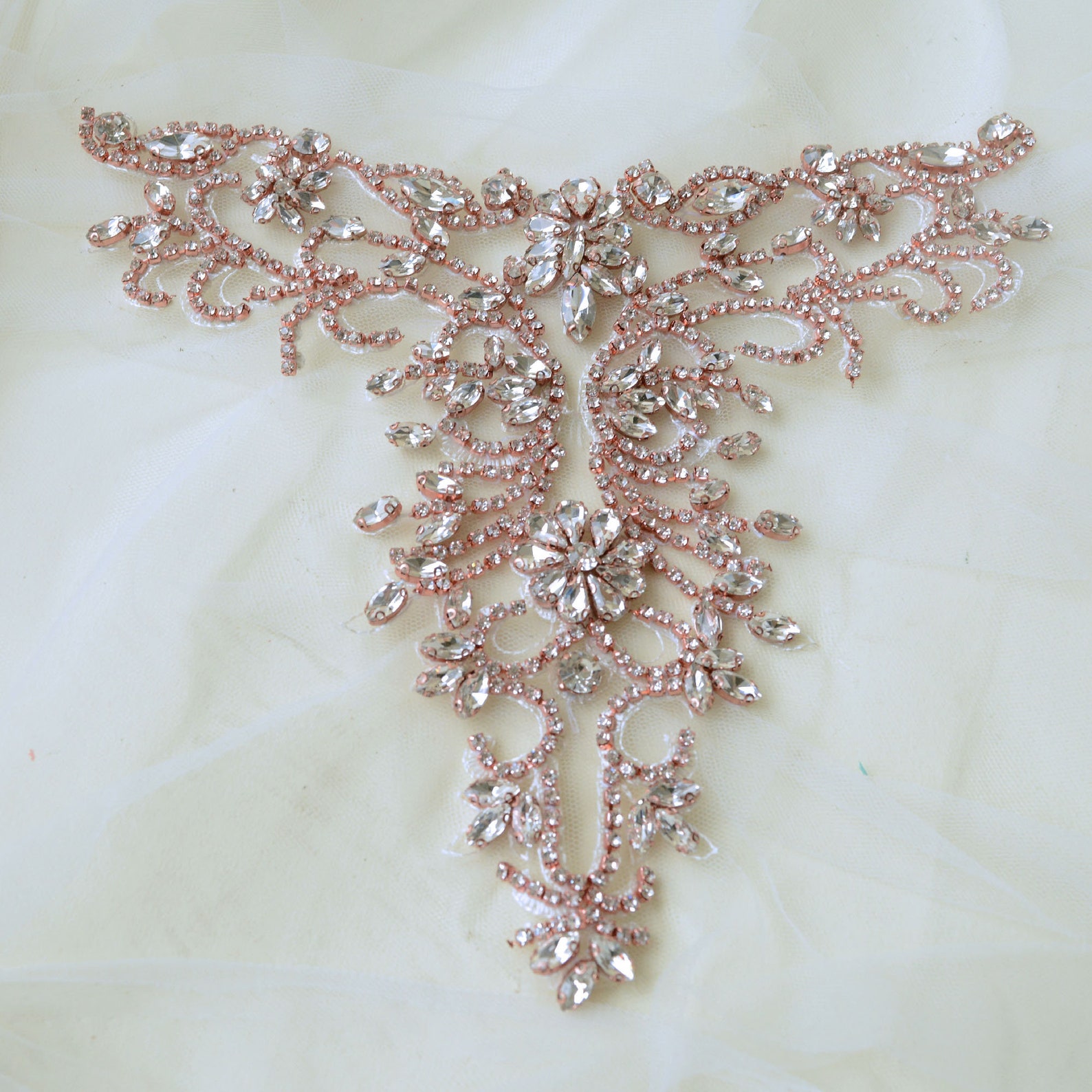 Sparkling Rhinestone Applique Shoulder Accessories Sleeve - Etsy