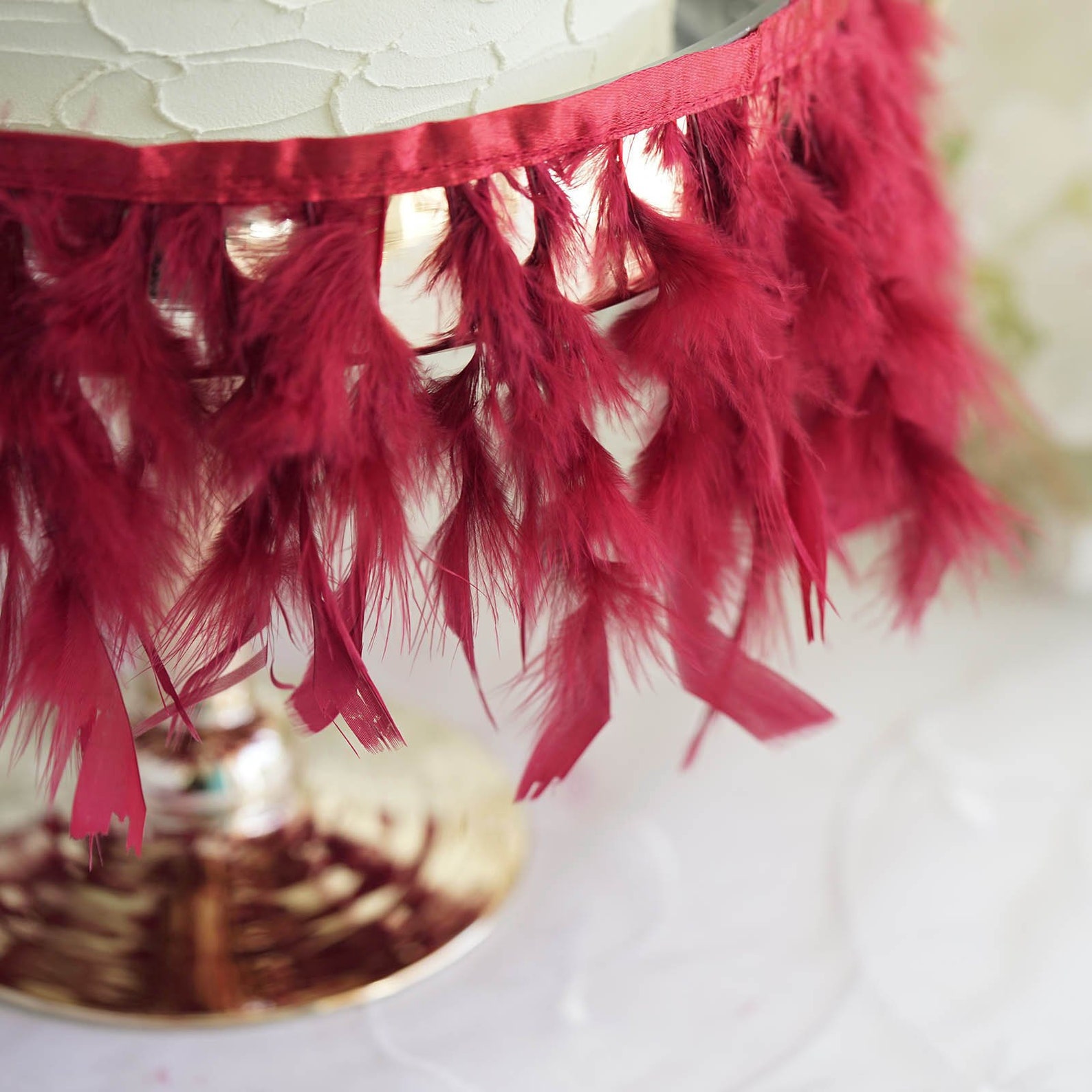 43 Colors Natural Turkey Feather Fringe Trimming Tassels for Dress ...
