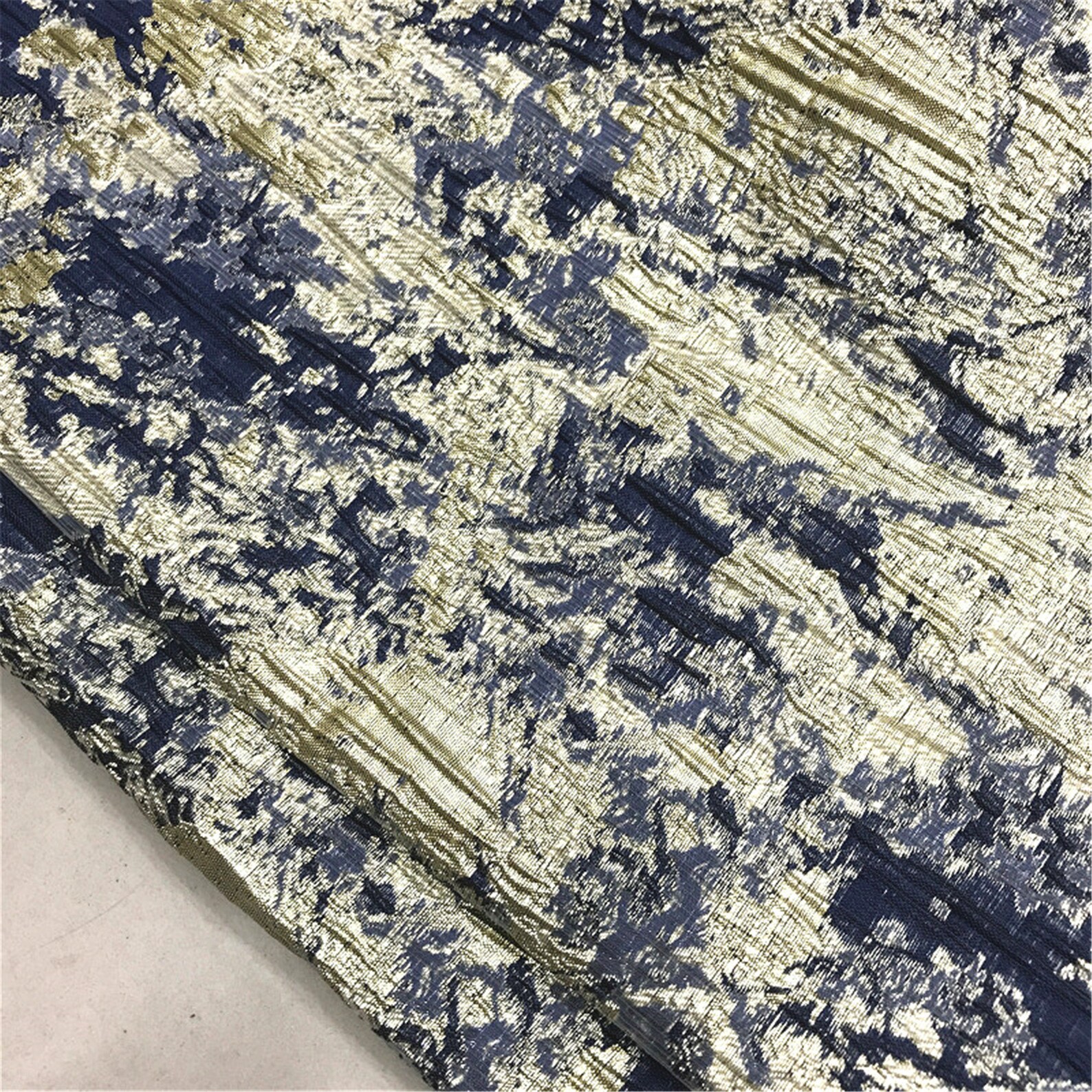 High End Floral Jacquard Fabric Polyeter Cotton Brocade - Etsy